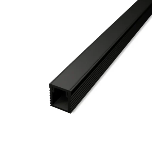 SLIM-XS Sort Anodiseret Alu-Profil Til LED Strips